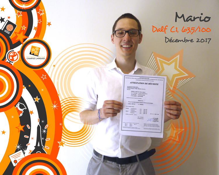 Interview diplômé : Mario Popoli | Campus Langues Paris